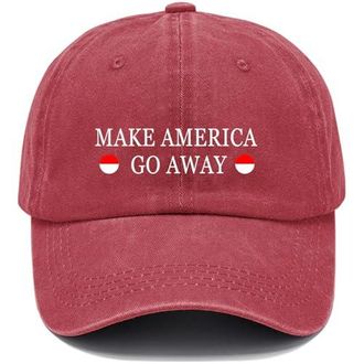 Generic Casquette Make America Go Away, Make America Go Away, CH-Rouge, 53