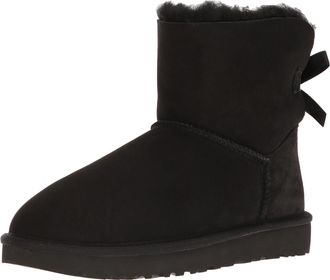 UGG Damen Mini Bailey Bow Ii Classic Boot, Schwarz, 36 EU