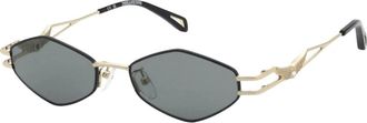 Zadig&Voltaire Femme, Accessoires, Jaune, Taille: 53 MM Szv465S 0301 Lunettes de soleil