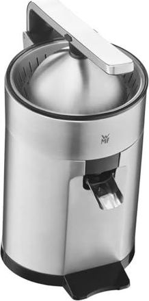 WMF Profi Plus Presse-agrumes électrique à levier en acier inoxydable mat 160 W avec système anti-gouttes