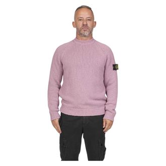 Stone Island Herren, Strickwaren, Rosa, LGr&ouml;&szlig;e