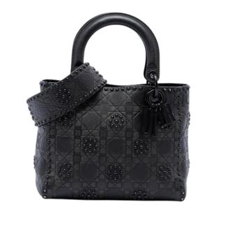 Dior Pre-owned Lady Satchel - Femme - Pre-owned - Noir - Taille: ONE Size