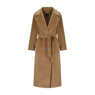 Max Mara Tempera G&uuml;rtelmantel - - Coats - Damen - Braun - XS