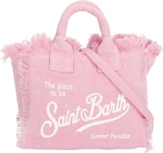 MC2 Saint Barth Femme, Sacs, Rose, Taille: ONE Size Vanity Mini Linen
