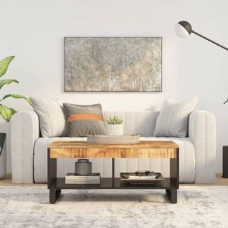 vidaXL Couchtisch 90x50x40 cm Massivholz Mango vidaXL