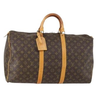 Louis Vuitton unisex, Pre-owned, Brun, Taille: ONE Size Pre-owned Weekend Bag