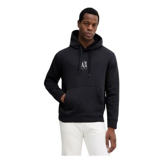 A|X Armani Exchange Sweat &agrave; capuche &agrave; enfiler - Homme - Sweatshirts et sweats &agrave; capuche - Bleu - Taille: 2XL