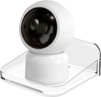 Generic Mini Wandregal, Wandregal, schwimmende Halterung ohne Bohren f&uuml;r Sicherheitskamera f&uuml;r Badezimmer B&uuml;ro Schlafzimmer Wohnung Mieter Fenster