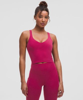 lululemon Align Tanktop f&uuml;r Frauen - Gr&ouml;&szlig;e 14 in Magenta Smoke