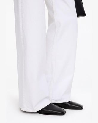 Arket Flache Stiefelette Aus Leder -Schwarz