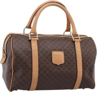 Celine Pre-owned Vintage Boston Bag - Femme - Pre-owned - Brun - Taille: ONE Size