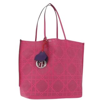 Dior Pre-owned Cuir sacs-dior - Femme - Pre-owned - Rose - Taille: ONE Size