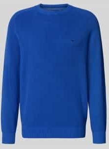 Fynch-Hatton Regular Fit Strickpullover aus reiner Baumwolle