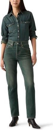 Levi's Femme Jean 501 Original Verdant Ventures Blue 28 30