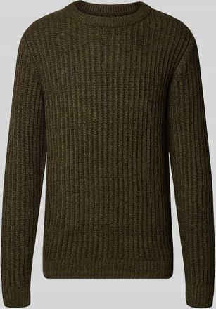 Jack & Jones Regular Fit Strickpullover aus Baumwoll-Mix Modell AXON