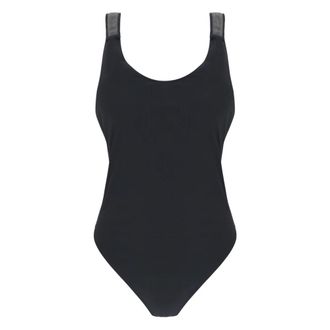 Brunello Cucinelli Schwarzer Sea Monokini mit Messingdetails - - Swimwear - Damen - Schwarzk - XL