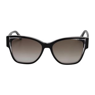 Karl Lagerfeld Angular Rectangular Sonnenbrille - - Accessories - Damen - Schwarzk - ONE SIZE