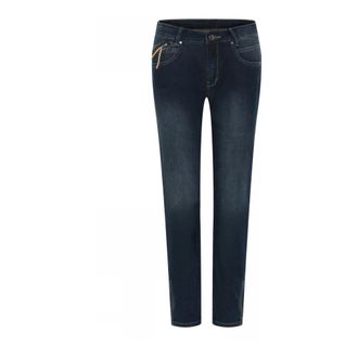 C.Ro Denim Jeans mit Rei&szlig;verschluss-Detail - - Jeans - Damen - Blau - L