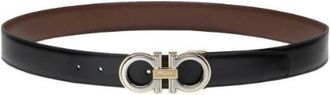 Ferragamo unisex, Accessoires, Brun, Taille: 105 CM Ceinture Gancini r&eacute;versible