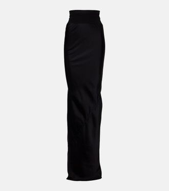 Rick Owens Maxirock Coda aus Satin