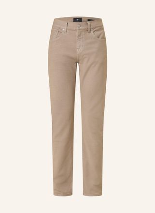 7 For All Mankind Hose Slimmy Slim Fit beige