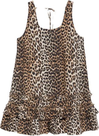 Ganni Mini-robe en coton biologique Ganni