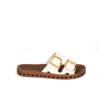 Sensi Femme, Chaussures, Blanc, Taille: 40 EU Claquettes