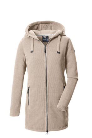 G.I.G.A. DX by killtec Strickfleecejacke GW 44 WMN KNTFLC PRK in Longform, mit 2-Wege-Rei&szlig;verschluss