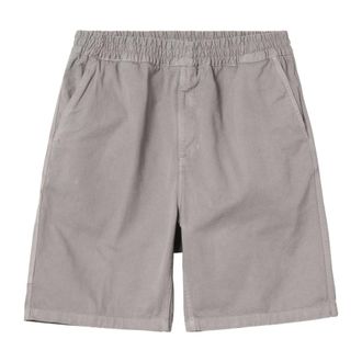 Carhartt Work in Progress Weite Baumwollshorts mit elastischem Bund - - Shorts - Herren - Grau - XS