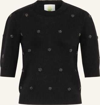 Princess Goes Hollywood Princess Goes Hollywood Strickshirt Mit Schmucksteinen schwarz