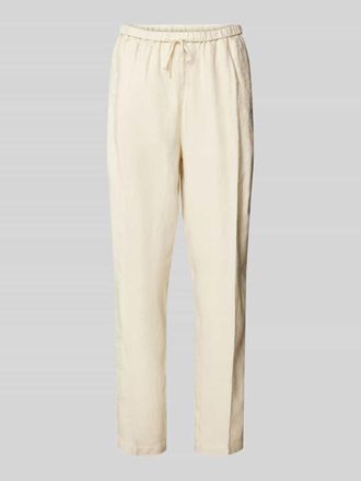 Tommy Hilfiger Tapered Fit Leinenhose mit B&uuml;gelfalten Modell CASUAL LINEN