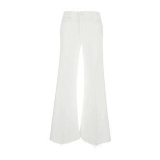Mother Femme, Jeans, Blanc, Taille: W28 Jeans