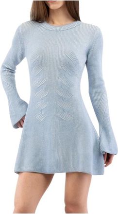 Moschino Femme, Robes, Bleu, Taille: 38 FR Robes