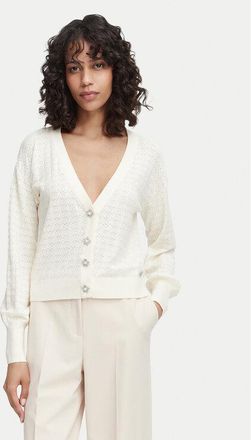 Guess Strickjacke W6YR14 Z0955 Creme Regular Fit