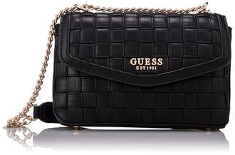 Guess sac &agrave; &eacute;paule bandouli&egrave;re Sandy Convertible Xbody Flap Bag Black noir
