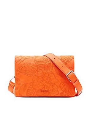 Desigual Alpha Dortmund Flap 7002 Sac pour femme Orange, Orange, Taille unique