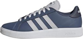 adidas Adidas Homme Grand Court TD Lifestyle Court Casual Shoes Basket, Preloved Ink Dash Grey Legend Ink, 42 2/3 EU