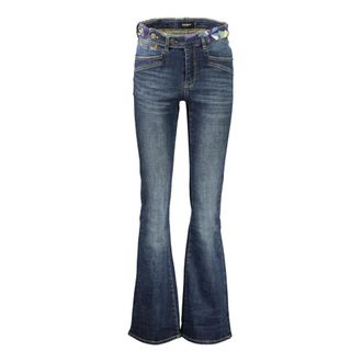 Desigual Ceinture en jean - Femme - Jeans - Bleu - Taille: 42 FR