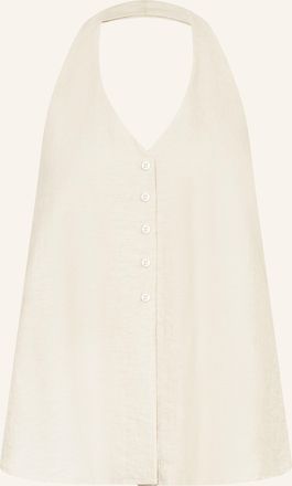 Eleh Eleh Top Mit Leinen beige