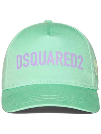 Dsquared2 casquette &agrave; logo imprim&eacute; - Vert