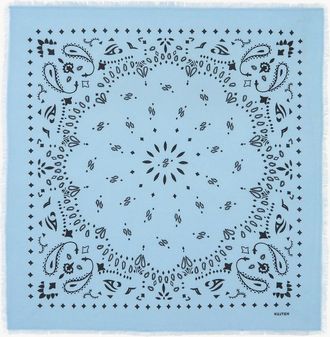 Kujten Grand bandana cachemire imprim&eacute; - Grand Bandana Hachiko