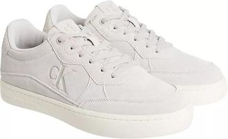 Calvin Klein Baskets Cupsole Homme Classic Iconic Chaussures, Ivoire (Eggshell/Creamy White), 44