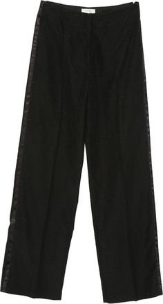 Forte_Forte Casual Hose - Schwarz
