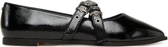 Buffalo Ballerinas Marly Cross 1621026 Schwarz