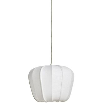 Light & Living Light&living - suspension - Zubedo - blanc - textile - E27