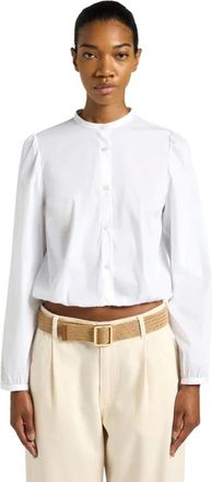 Liviana Conti Femme, Blouses et Chemises, Blanc, Taille: 36 FR Shirt