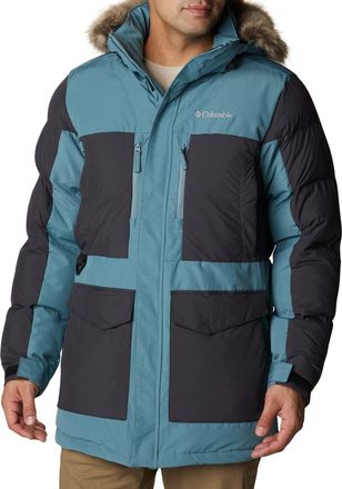 Columbia Marquam Peak Fusion Parka Metal, Shark L
