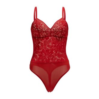 Wolford Body aus Spitze - - Tops - Damen - Rot - L