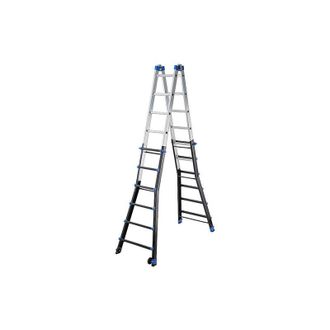 Hailo Echelle articul&eacute;e 4x6 barreaux - Longueur 6.36m - AL075