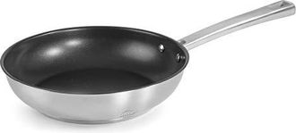 Lacor Foodie Pfanne aus Edelstahl 18/10, geeignet für alle Herdarten (einschließlich Induktion) und Backofen, maximale Garantie, Antihaftbeschichtung, 20 cm